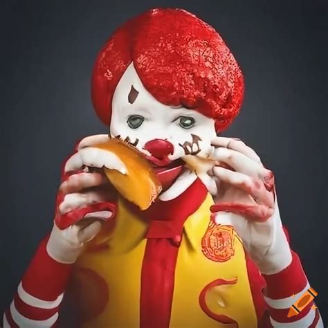 Japanese Style Depiction Of Ronald Mcdonald On Craiyon