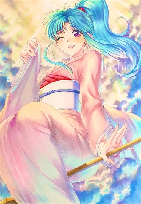 Botan Yu Yu Hakusho Drawn By Hachi B Danbooru