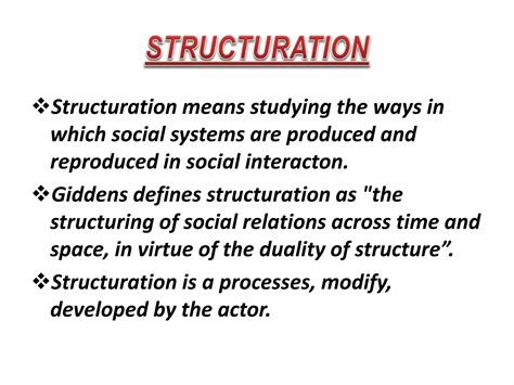 Structuration Theory Pptx