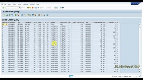 How To Create A Query In SAP SQVI Tcode Data From Standard SAP Tables All About SAP YouTube