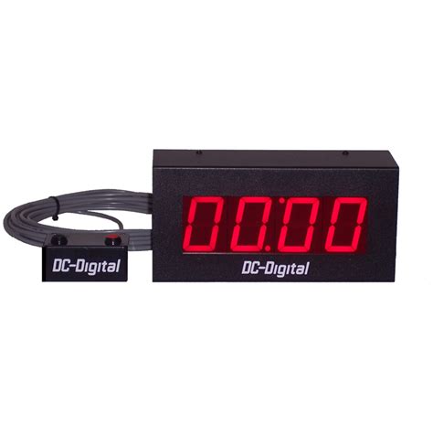 DC 25T UP Plug N Play 2 3 Inch LED Digital Wired Remote Push Button Controlled Count Up