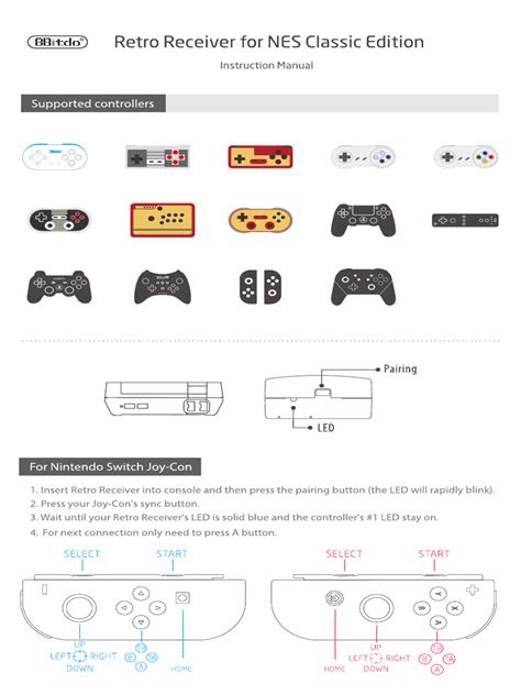 8bitdo Nesmini Rr Manual Pdf
