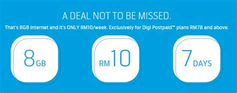 Digi Lets You Enjoy 8GB Of Data For Only RM10 SoyaCincau