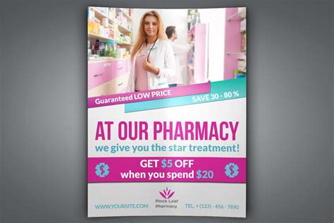 Pharmacy Flyer Template Worth To Buy Worth To Buy