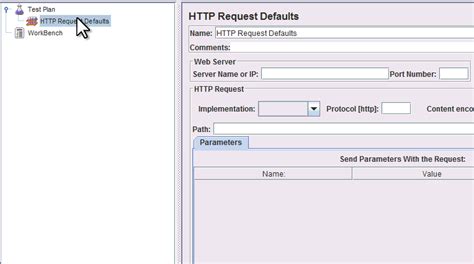 Jmeter Gui Test Plan And Workbench Freetuts