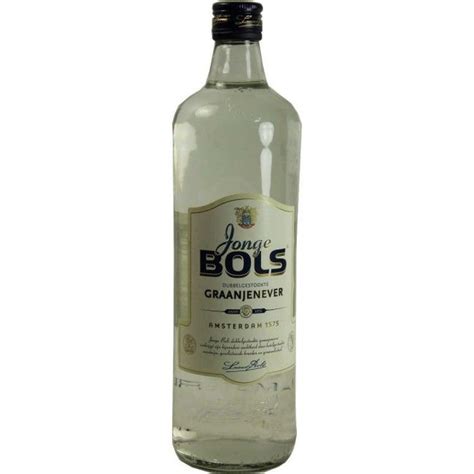 Bols Jonge Jenever 1l Vodka Bottle Gin Vodka