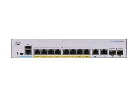 Cisco Cbs350 8p 2g Managed Poe Network Switch Wan Capable White At ₹ 45000 In New Delhi