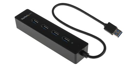 StarTech Com 4x USB A Port Hub USB 3 0 USB Powered RS Components Indonesia