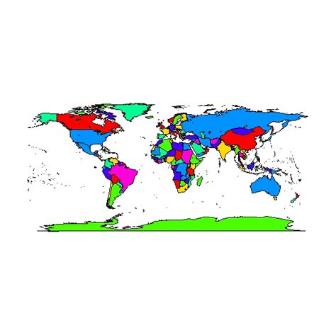 R Graph Gallery Rg60 Plot World Map And Fill Colors Heatmap