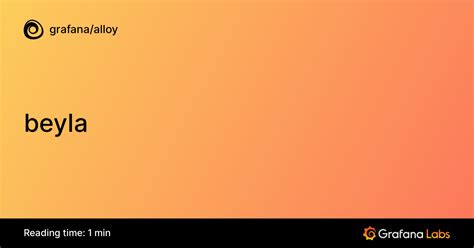 Beyla Grafana Alloy Documentation