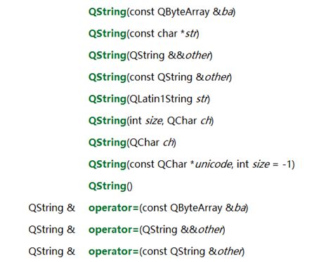 Qstring 常见方法原理qstring Tostdstring Csdn博客