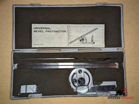 Mitutoyo Universal Bevel Protractor — Makers Market