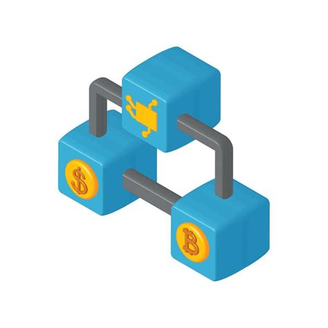 Fintech Bitcoin Blockchain 11407030 Vector Art At Vecteezy