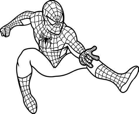 스파이더맨 Spiderman 색칠 공부 Kr에서 무료 색칠 공부