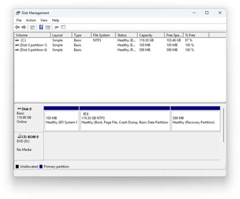 Disk Management Betawiki