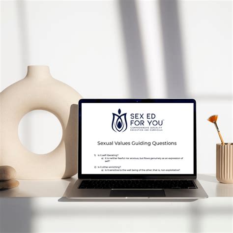 Sexual Values Guiding Questions — Sex Ed For You