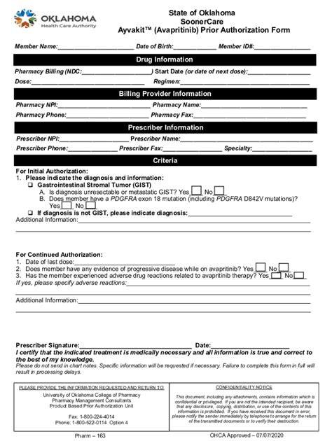 Fillable Online Ayvakit Avapritinib Prior Authorization Form Fax Email Print Pdffiller