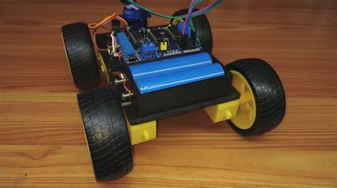 diy arduino obstacle avoiding car at home 5 steps