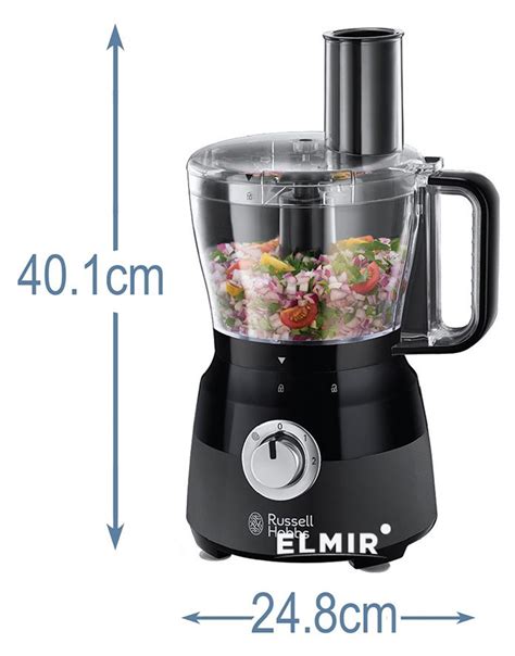 Кухонный комбайн Russell Hobbs 24732-56 Matte Black купить | ELMIR ...