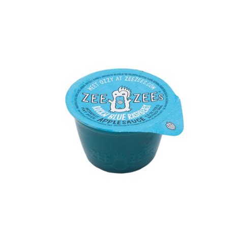E Pallet Zee Zees Applesauce Cup Rockn Blue Raspberry 4 5 Oz