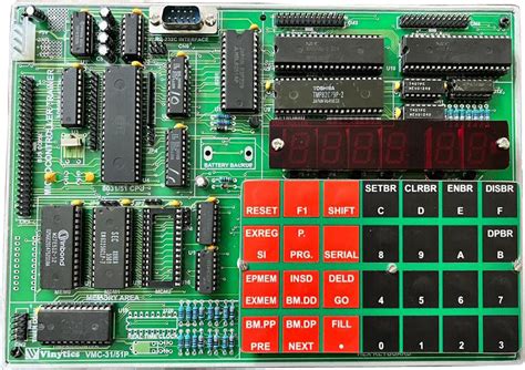 Led 8031 Microcontroller Trainer Shrey Component