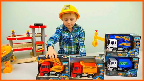 МАШИНКИ ДЛЯ ДЕТЕЙ РАБОЧИЕ И СТРОИТЕЛЬНЫЕ - Все серии подряд - ДАНИК и ...