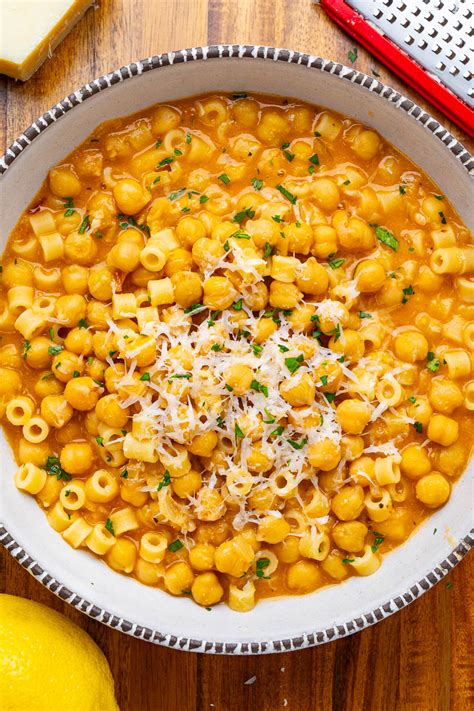 Pasta E Ceci Chickpea Pasta My Blog