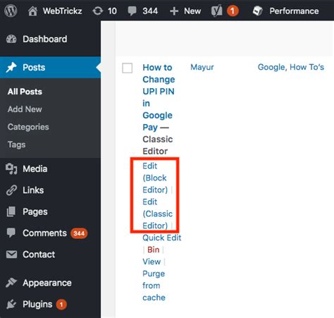 How To Switch Back To Old Classic Editor In Wordpress