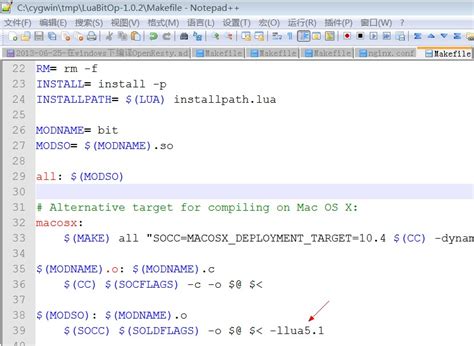 在windows下编译openresty