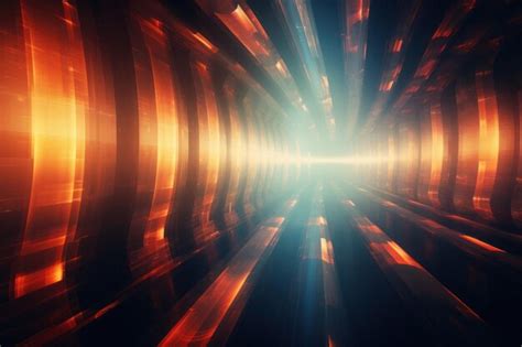 Premium Ai Image Abstract Light Patterns