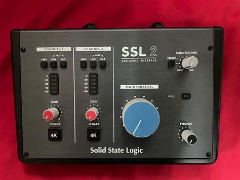 Ssl2 Audio Interface Solid State Logic Audio Other Audio Equipment On Carousell