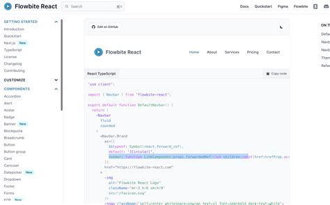 Documentation Seems To Be Broken · Issue 1050 · Themesbergflowbite React · Github