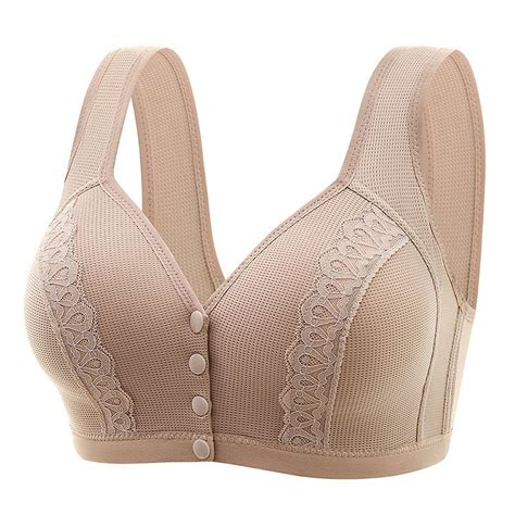 Voncos Plus Size Bras No Wire Camisole Breathable Comfortable Everyday