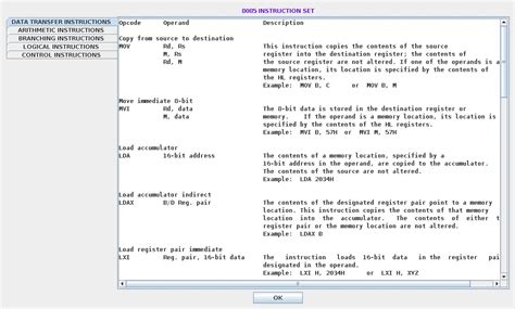 Jubin Mitras 8085 Simulator — Learning Microprocessors 10 Documentation