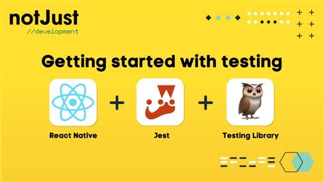 Vadim Savin On Linkedin Getting Started With Testing In React Native