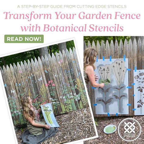 Transform Your Garden Fence With Botanical Stencils Step‑by‑step Guid