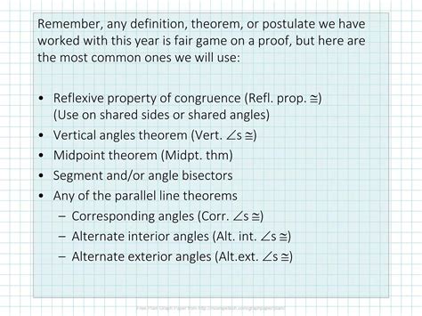 5 3 Congruent Triangle Proofs Pdf