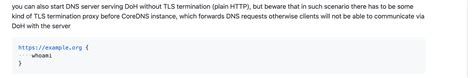 Serving With Doh Insecure When Behind A Reverse Proxy That Provides The Ssl Endpoint · Issue