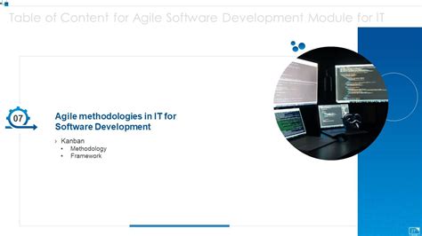 Agile Software Development Module For It Powerpoint Presentation Slides