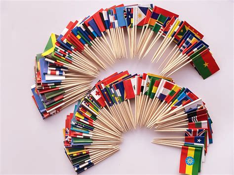 Countries Toothpick Flag 200 Countries Buy Now With Express