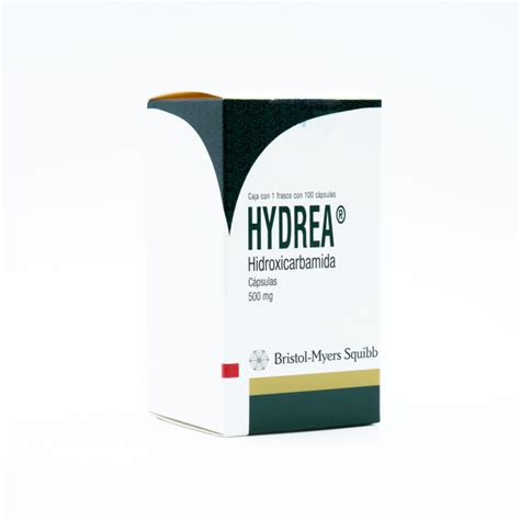 Hydrea 500 Mg100 Cápsulas Hidroxicarbamida Precio Vida Farmacias
