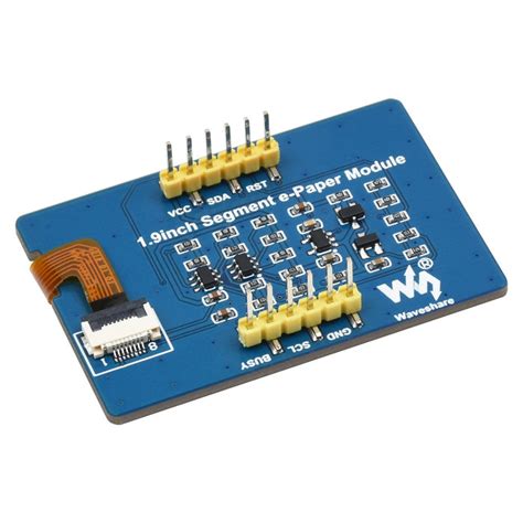1 9 segment e paper display module the pi hut