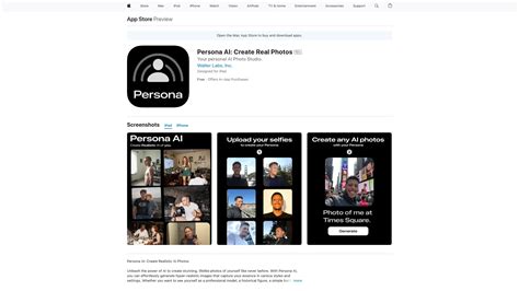 Persona Ai Generate Hyper Realistic Ai Photos With Ease Creatiai