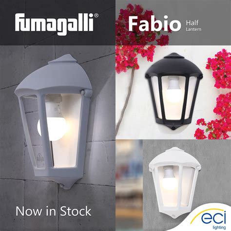 Eci Lighting On Linkedin The New Fabio E27 Half Lantern From Fumagalli