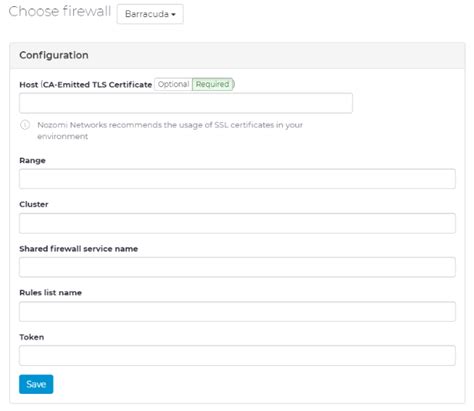 How To Integrate The Barracuda Cloudgen Firewall With Nozomi Networks
