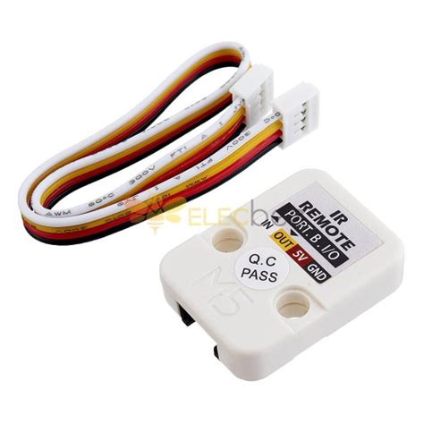 件迷你红外单元模块红外遥控器反射传感器带接收器和发射器 GPIO GROVE 连接器 用于 Arduino 与官方 Arduino 板配合使用的产品