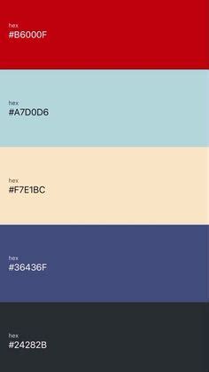 Blue And Red Color Palette Red And Blue Logo Red And Blue Make Blue