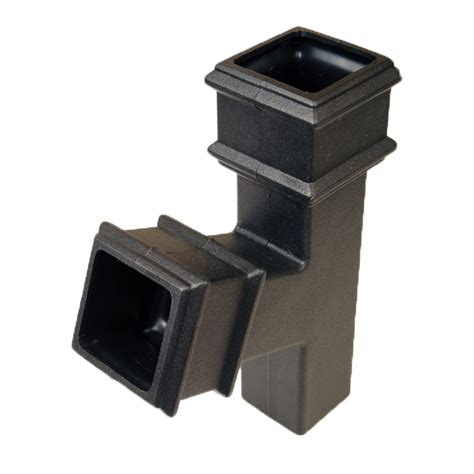 Brett Martin Square 65mm Cast Iron Effect 1125° Branch Br518ci