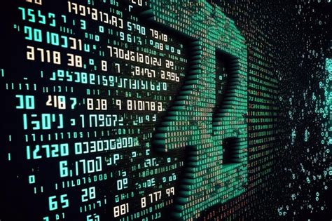 Premium Ai Image Background Of Digital Technology Using Binary Zeros