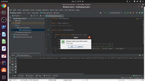 Getting Input From User Using Joptionpane Class Java Care4you